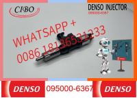 China Denso original Replacement for OEM 095000-6367 Fuel Injector 4HK1 Engine Excavator Fuel System Parts Injector Pump Diesel original new injector for sale