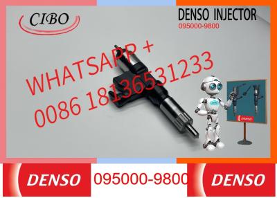 China Denso original Common Rail Injector 095000-9800 8982191810 DLLA158P844 Nozzle for Isuzu 4HK1 6HK1 Diesel Pump Injection Fuel Injector Tester original new injector for sale