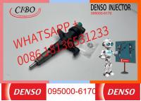 China Denso original Common Rail Hydraulic Fuel Injector 095000-6170 095000-6171 8-98055863 Replacement for OEM 4JJ1 4JK1 Diesel Car Excavator Parts original new injector for sale