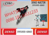 China Denso original Denso original Denso 095000-6860 095000-6861 Diesel Fuel Injector Nozzle ME307086 Replacement for OEM 6M60T FH FK FM Truck Excavator Engine Parts new injector original new injector for sale