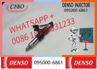 China Denso original Denso diesel common rail injector 095000-6861 high pressure fuel injector nozzle assembly replacement for OEM new injector original new injector for sale