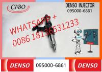 China Denso original Denso diesel common rail injector 095000-6861 high pressure fuel injector nozzle assembly replacement for OEM new injector original new injector for sale