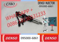China Denso original Denso diesel common rail injector 095000-6861 high pressure fuel injector nozzle assembly replacement for OEM new injector original new injector for sale