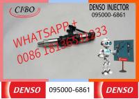 China Denso original Denso diesel common rail injector 095000-6861 high pressure fuel injector nozzle assembly replacement for OEM new injector original new injector for sale