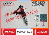 China Denso original Denso 095000-8920 095000-8621 Diesel Fuel Common Rail Injector Nozzle for C6.4 6M60 Excavator Engine new injector original new injector for sale
