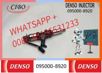China Denso original Denso 095000-8920 095000-8621 Diesel Fuel Common Rail Injector Nozzle for C6.4 6M60 Excavator Engine new injector original new injector for sale