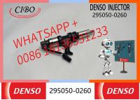 China Denso original Denso Fuel Injector 295050-0260 295050-0261 295050-0269 SH0113H50 Replacement for OEM 2.2d J53C CX5 Engine Fuel System Parts new injector original new injector for sale