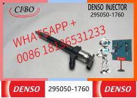 China Denso original Denso original Denso diesel fuel injector 295050-1760 high pressure common rail injector assy replacement for OEM engine spare parts new injector original new original new injector for sale