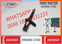 China Denso original Denso original Denso 095000-5761 095000-5760 Diesel Injector Nozzle Assembly for Mitsubishi Pajero Montero Triton 4M41 Iv V80 V90 3.2 Di-D new injector original original new injector for sale
