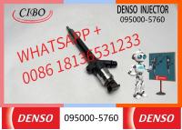 China Denso original Denso original Denso 095000-5761 095000-5760 Diesel Injector Nozzle Assembly for Mitsubishi Pajero Montero Triton 4M41 Iv V80 V90 3.2 Di-D new injector original original new injector for sale