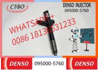 China Denso original Denso original Denso 095000-5761 095000-5760 Diesel Injector Nozzle Assembly for Mitsubishi Pajero Montero Triton 4M41 Iv V80 V90 3.2 Di-D new injector original original new injector for sale