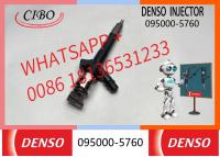 China Denso original Denso original Denso 095000-5761 095000-5760 Diesel Injector Nozzle Assembly for Mitsubishi Pajero Montero Triton 4M41 Iv V80 V90 3.2 Di-D new injector original original new injector for sale