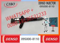 China Denso original Denso 095000-8110 Common Rail Fuel Injectors 1465A054 095000-5760 Replacement for OEM 4M41 1KD 2KD Diesel Engine new injector original new injector for sale