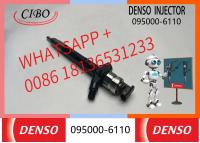 China Denso original 095000-6110 Engine Common Rail Fuel Injector for Lexus Toyota 2AD-FTV D4D Diesel Injector 095000-6900 095000-7600 095000-7610 Excavator original new injector for sale