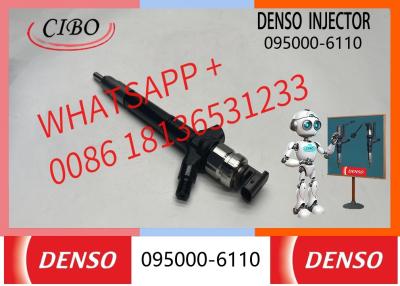 China Denso original 095000-6110 Engine Common Rail Fuel Injector for Lexus Toyota 2AD-FTV D4D Diesel Injector 095000-6900 095000-7600 095000-7610 Excavator original new injector for sale