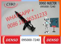 China Denso original Diesel Fuel Injector Nozzle 095000-7240 for Lexus Toyota Avensis 2AD-FTV D4D Replacement for OEM 23670-0R010 095000-7250 original new injector for sale
