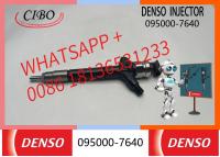 China Denso original Fuel Injector 095000-7640 23670-0R120 Switch Payload Injector for 2AD-FTV Engine Corolla Verso RAV4 Replacement for OEM original new injector for sale