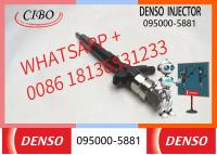 China Denso original Denso original Denso 095000-5881 Diesel Fuel Injector Nozzle 23670-39095 23670-39096 Common Rail Injection Valve for Toyota Hilux 1KD 2KD 4WD new injector original new injector for sale