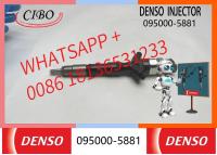 China Denso original Denso original Denso 095000-5881 Diesel Fuel Injector Nozzle 23670-39095 23670-39096 Common Rail Injection Valve for Toyota Hilux 1KD 2KD 4WD new injector original new injector for sale