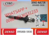 China Denso original Denso original Denso 095000-5930 095000-7761 23670-30300 Diesel Fuel Injector Common Rail Injection Valve for Toyota Hiace Hilux 2KD-FTV 2.5D new injector original new injector for sale