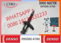 China Denso original Denso original Denso Diesel Common Rail Fuel Injector 095000-6760 0950006760 2367030140 Replacement for OEM 1KD 2KD-FTV Hiace Fuel System new injector original original new injector for sale