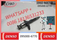 China Denso original Denso original Denso Diesel Fuel Injector Nozzle 095000-6770 23670-30150 Replacement for OEM Toyota Hilux Hiace 1KD 2KD FTV D4D Common Rail new injector original original new injector for sale