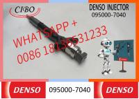 China Denso original Denso original Denso diesel common rail injector 095000-7040 high pressure fuel injector nozzle assy for diesel engine truck excavator new injector original new original new injector for sale