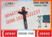 China Denso original Denso original Denso diesel common rail injector 095000-7040 high pressure fuel injector nozzle assy for diesel engine truck excavator new injector original new original new injector for sale