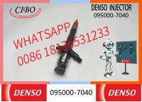 China Denso original Denso original Denso diesel common rail injector 095000-7040 high pressure fuel injector nozzle assy for diesel engine truck excavator new injector original new original new injector for sale