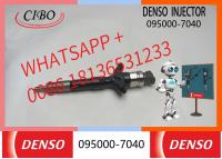 China Denso original Denso original Denso diesel common rail injector 095000-7040 high pressure fuel injector nozzle assy for diesel engine truck excavator new injector original new original new injector for sale
