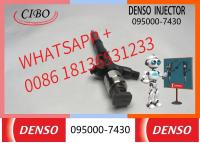 China Denso original Denso original Denso Fuel Injector 095000-7430 0950007430 2367039245 Nozzle Injector for 2KD-FTV Hilux Hiace Diesel Engine Common Rail System new injector original new injector for sale