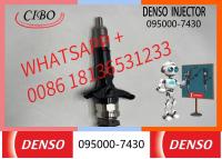 China Denso original Denso original Denso Fuel Injector 095000-7430 0950007430 2367039245 Nozzle Injector for 2KD-FTV Hilux Hiace Diesel Engine Common Rail System new injector original new injector for sale