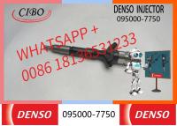 China Denso original Denso original Denso common rail injector 095000-7750 high pressure diesel fuel injector assy for excavator truck engine repair parts new injector original new original new injector for sale