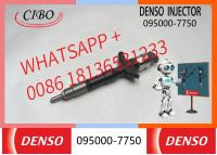 China Denso original Denso original Denso common rail injector 095000-7750 high pressure diesel fuel injector assy for excavator truck engine repair parts new injector original new original new injector for sale