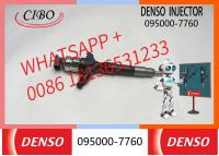 China Denso original Denso original Denso Diesel Fuel Injector 095000-7760 0950007760 23670-30300 23670-0L010 Replacement for OEM 1KD 2KD-FTV 2.5d Hilux 4WD Nozzle new injector original new injector for sale