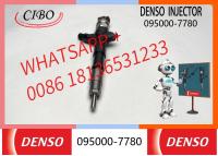 China Denso original Denso 095000-7780 0950007780 Fuel Injector Nozzle DLLA155P880 23670-39315 Euro 4 for Toyota 1KD-FTV Hilux Prado new injector original new injector for sale