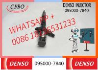 China Denso original Denso diesel fuel injector 095000-7840 high pressure common rail injector nozzle assembly replacement for OEM new injector original new injector for sale