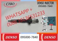 China Denso original Denso diesel fuel injector 095000-7840 high pressure common rail injector nozzle assembly replacement for OEM new injector original new injector for sale