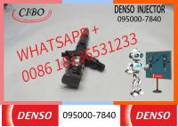 China Denso original Denso diesel fuel injector 095000-7840 high pressure common rail injector nozzle assembly replacement for OEM new injector original new injector for sale