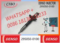 China Denso original Denso original Denso Common Rail Fuel Injector 295050-0100 295050100 2367039196 Injector Assembly for 1KD-FTV 3.0L Diesel Engines Replacement for OEM new injector original new injector for sale