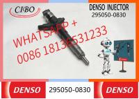 China Denso original Denso Diesel Common Rail Injector 295050-0830 High Pressure Fuel Injector Assy Replacement for OEM Engine Parts new injector original new injector for sale