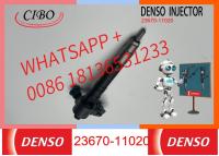 China Denso original Diesel Fuel Injectors 23670-11020 23670-0E020 295700-0120 Replacement for OEM 2GD-FTV 2.4L HILUX REVO common rail original new injector for sale