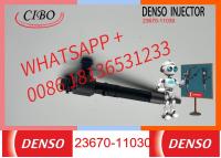 China Denso original  fuel injector 23670-11030 replacement for OEM common rail injector assembly wholesale diesel engine spare parts  original new injector for sale
