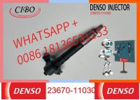 China Denso original  fuel injector 23670-11030 replacement for OEM common rail injector assembly wholesale diesel engine spare parts  original new injector for sale