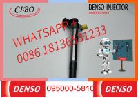 China Denso original  Common Rail Fuel Injector 095000-5810 LR006803 1495919 Replacement for OEM 6C1Q-9K546-BC Auto Parts Diesel Engine Spare  original new injector for sale