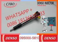 China Denso original  Common Rail Fuel Injector 095000-5810 LR006803 1495919 Replacement for OEM 6C1Q-9K546-BC Auto Parts Diesel Engine Spare  original new injector for sale