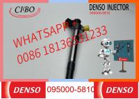 China Denso original  Common Rail Fuel Injector 095000-5810 LR006803 1495919 Replacement for OEM 6C1Q-9K546-BC Auto Parts Diesel Engine Spare  original new injector for sale