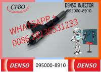 China Denso original095000-8910 095000-8911 Common Rail Injector for HOWO Engineering Equipment Replacement for OEM VG1246080051  original new injector for sale