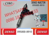 China Denso original095000-8910 095000-8911 Common Rail Injector for HOWO Engineering Equipment Replacement for OEM VG1246080051  original new injector for sale