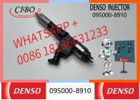 China Denso original095000-8910 095000-8911 Common Rail Injector for HOWO Engineering Equipment Replacement for OEM VG1246080051  original new injector for sale